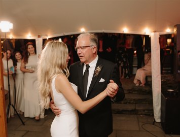 Lizzie & Greg's Beaming Summer Wedding in Stowe, Vermont